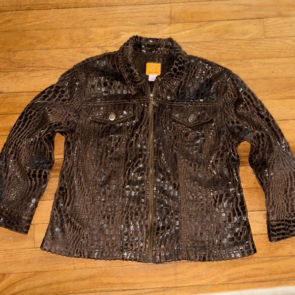 Ruby Rd. | Jackets & Coats | Snake Skin Looking Jacket | Poshmark